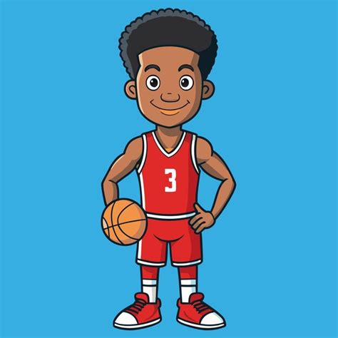 Basketball Silhoette Premium Ai Generated Vector