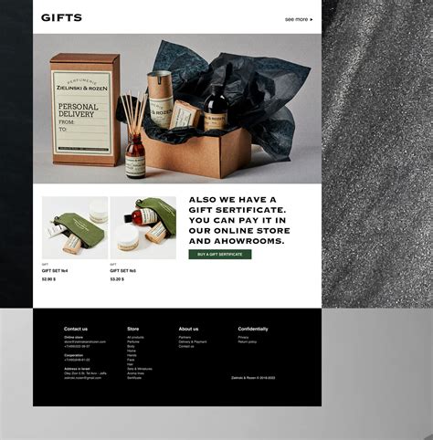 ZIELINSKI & ROZEN — redesign concept on Behance