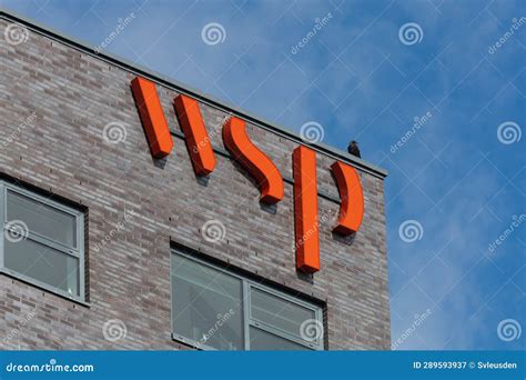 Wsp Logo Sign On The Building Wsp Is A Globally Services Firm Providing Strategic Advisory
