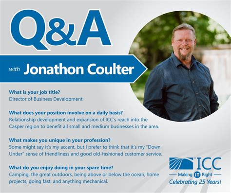 Icc Integrated Computer Consulting On Linkedin Meet Jonathon Our