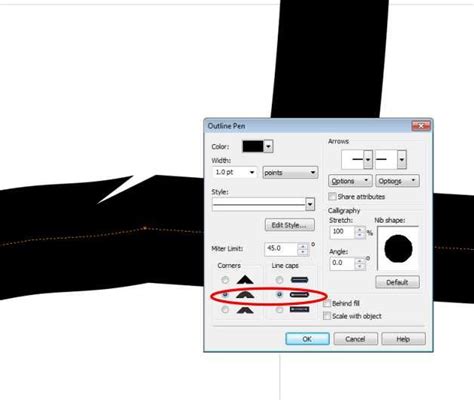 Need Help With Jagged Edges Coreldraw X5 Coreldraw Graphics Suite