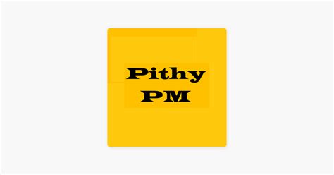 ‎pithy Project Management On Apple Podcasts