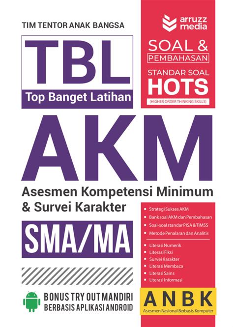 Buku Bank Soal Jago AKM SK SMA MA I Arruzz Media