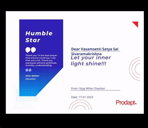 Vsssiva Rama Krishna On Linkedin Prodapt