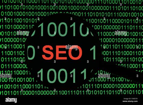 Binary Data Concept Stock Photo Alamy