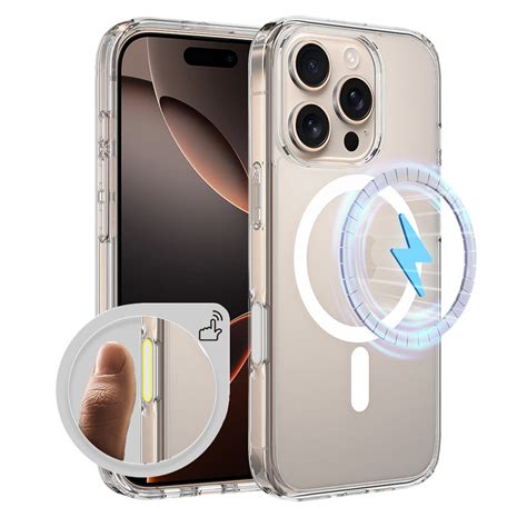 สําหรับ Iphone 16 Pro Max 16 Pro 16 Plus 16 Case Elvev Crystal Clear