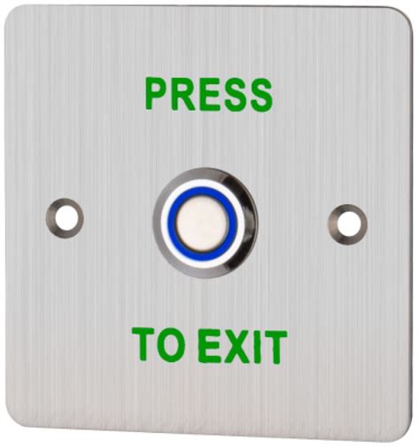 Stainless Steel Exit Button ES Elock Security
