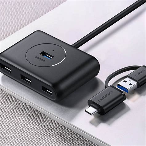 هاب USB3 0 و TYPE C برند UGREEN مدل 40850 فروشگاه اینترنتی دیجیک