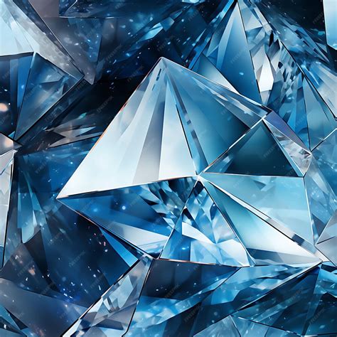 Premium Photo Background Of Triangular Prisms Mirrored Material