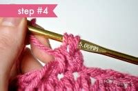 Crochet Stitch Photo Tutorial Forked Half Double Crochet My Merry Messy Life