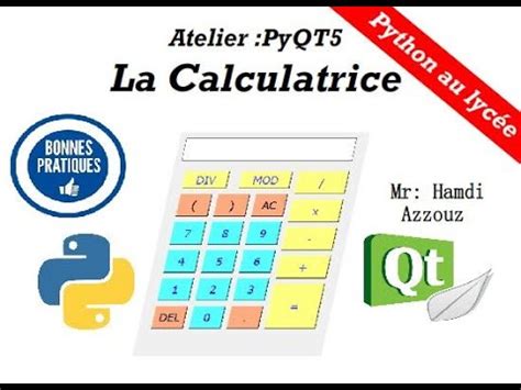 Calculatrice Avec Python Et PyQt YouTube