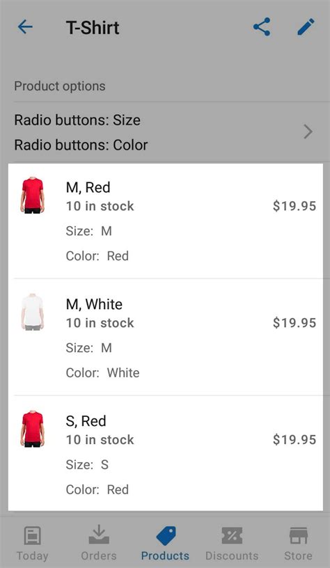 Tracking Stock For Products With Options Ecwid Help Center