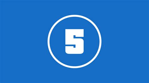 5 Seconds Simple Countdown Timer 36113963 Stock Video At Vecteezy
