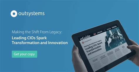 Leading Cios Spark Transformation And Innovation Outsystems