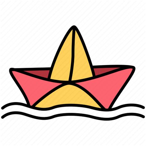 Paperboat Origami Boat Ship Icon Download On Iconfinder