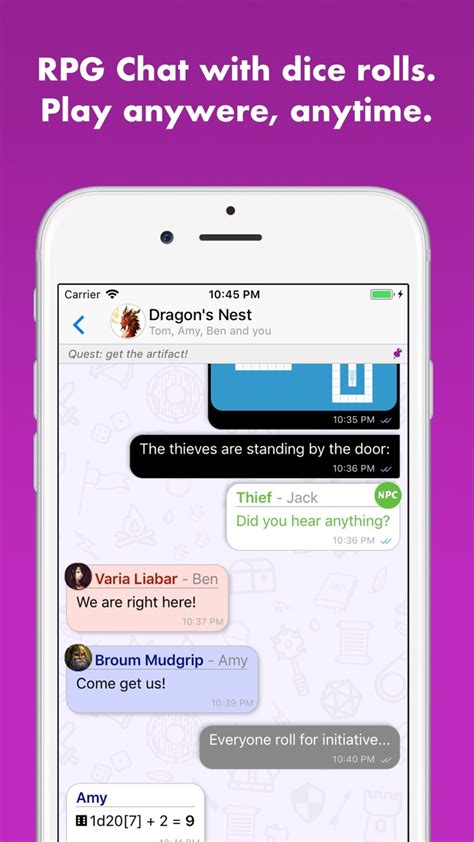 Mrpg Chat App To Play Rpgs Para Iphone Download