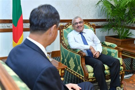 Chinese Ambassador Pays Farewell Call On Vice President The President