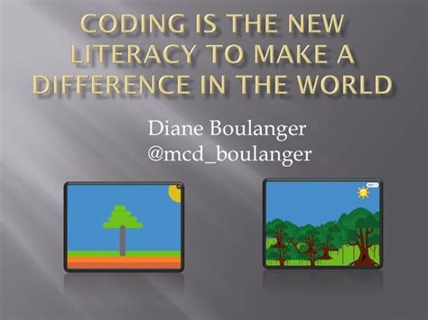 Coding Is The New Literacy To Make A Difference In The World Coding