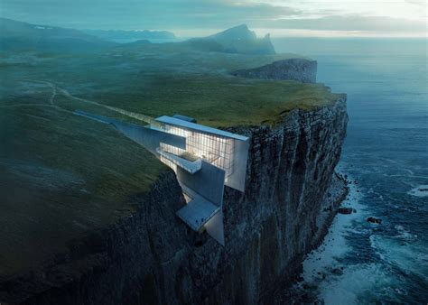 Alex Hogrefes Conceptual Retreat Is Cut Into An Icelandic Clifftop