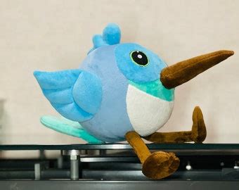 Flutter Dash Plush Etsy