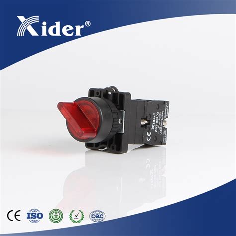Push Button Switch LED Signal Light Momentary Push Button Switch CHINA XIDER ELECTRIC