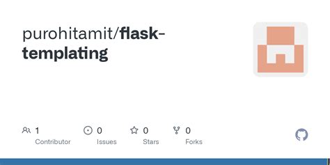 GitHub Purohitamit Flask Templating
