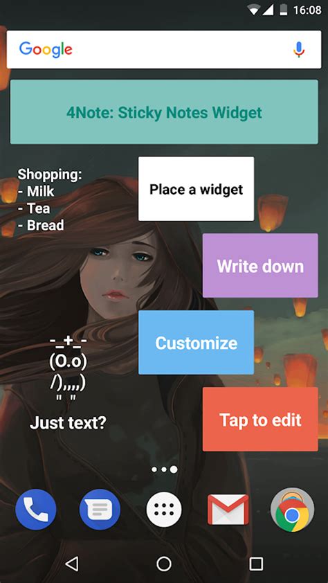 4note Sticky Notes Reminder Para Android Descargar