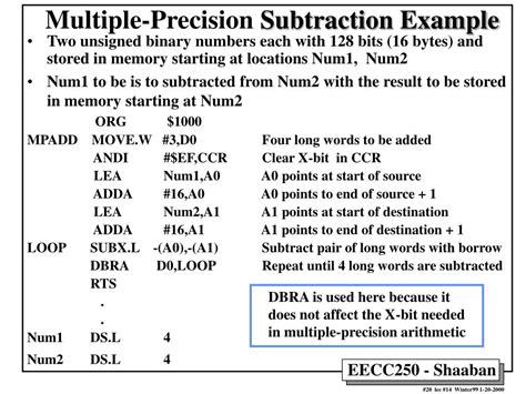 PPT 68000 Binary Coded Decimal BCD Arithmetic PowerPoint Presentation ID 931649