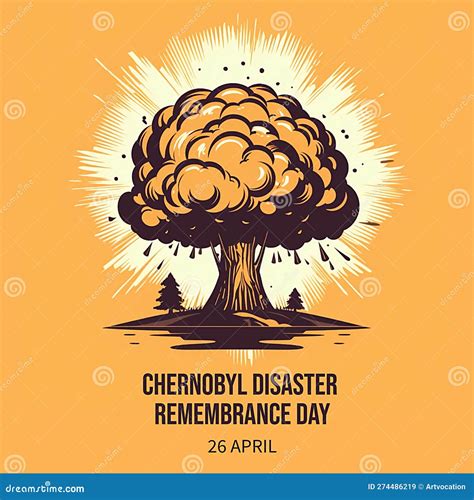 International Chernobyl Disaster Remembrance Day Holiday Card Poster