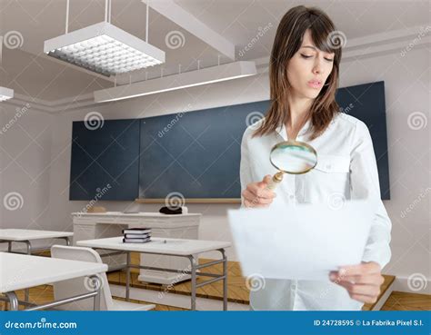 School Inspection Stock Image Image Of Classroom Inspection 24728595
