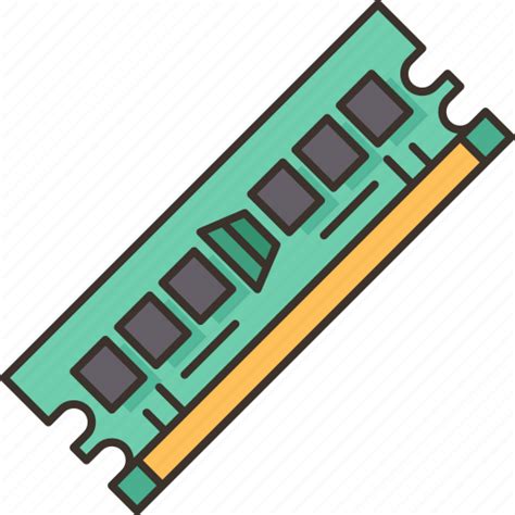 Ram Computer Memory Hardware Board Icon Download On Iconfinder