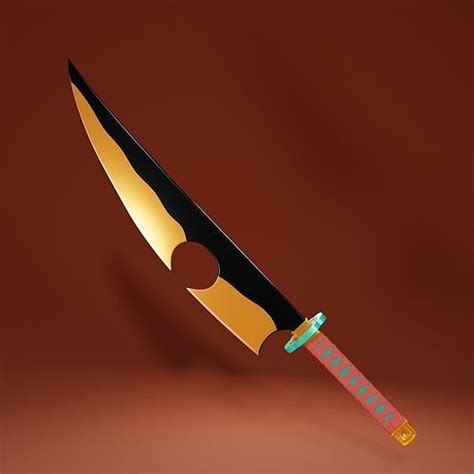 Demon Slayer Tengen Uzui Sword Kimetsu No Yaiba 3d Print Model 3d
