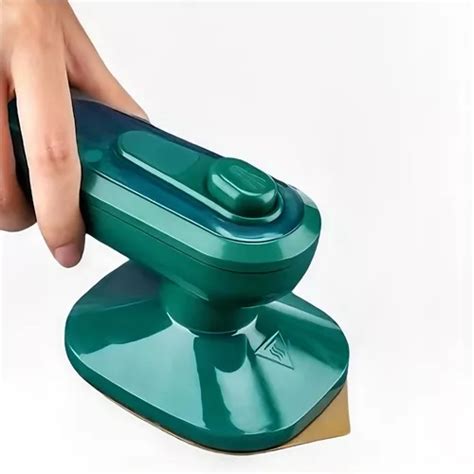 Mini Ferro Passar Roupa Cabe Na Mala Bolsa Bivolt Cor Verde MercadoLivre