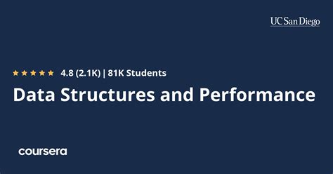 Data Structures And Performance Duke University Course
