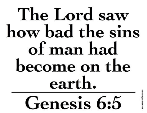 Genesis 6 5 Memory Verse Printables Stories By Stephen