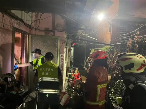 三重民宅凌晨大火 67歲獨居翁命危搶救不治