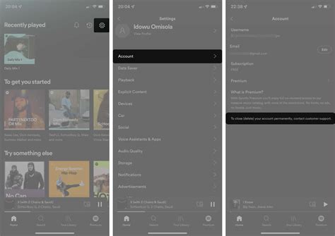 How To Delete Your Spotify Account From IPhone And IPad IGeeksBlog