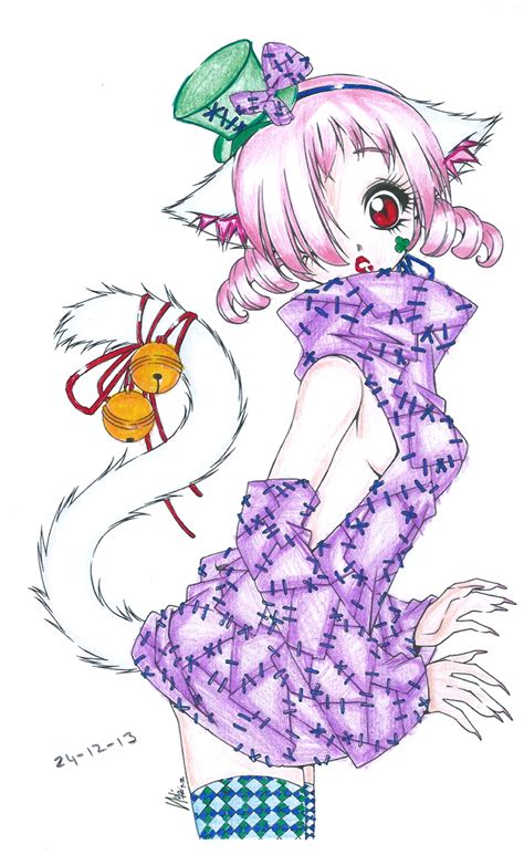 Pink Cat Girl By Allartanimelover On Deviantart
