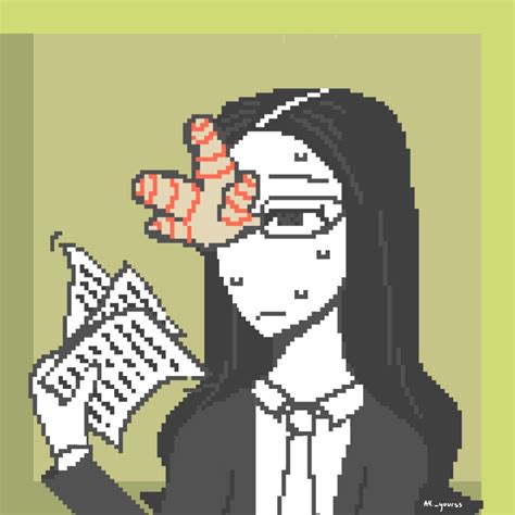 Coral Glasses From Ena Dream Bbq Favorite Character Pixel Drawing