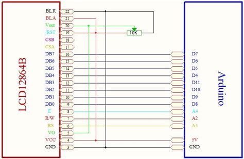 12864b V 2 0 Graphic Blue Color Backlight Lcd Display Module Prayog India