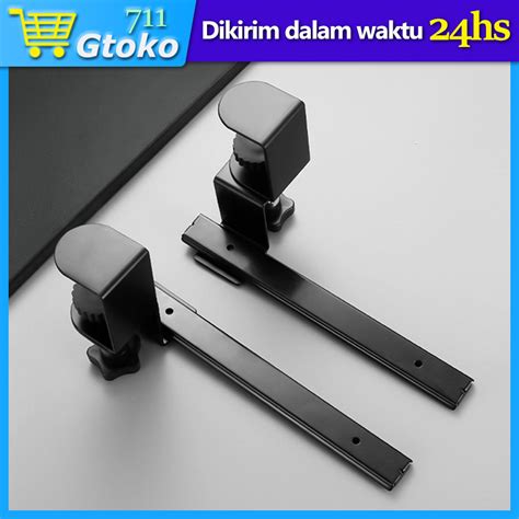 Jual Bracket Jepit Deskmount Underdesk Keyboard Rail Bahan Baja Shopee Indonesia