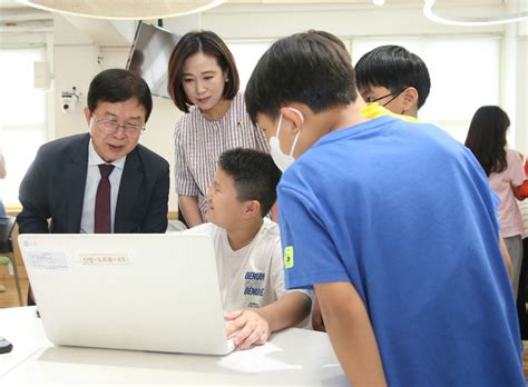 이종태·이새날 서울시의원 디지털 기반 교육혁신 ‘챗gpt 수업 참관