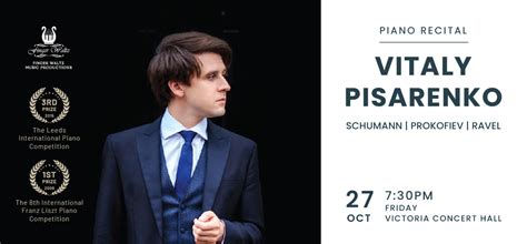 Vitaly Pisarenko Schumann Prokofiev Ravel Concert