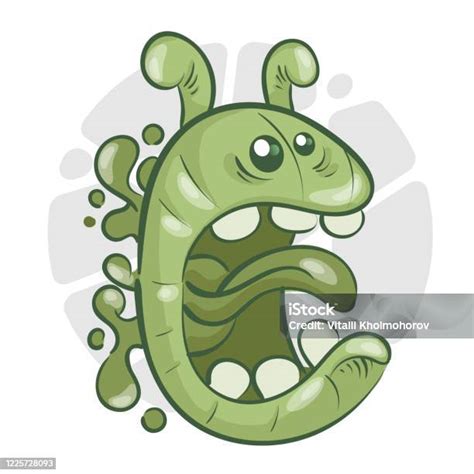 有趣的細菌 病毒和病原體卡通人物白色背景上的可愛微生物圖示向量圖形及更多2019冠狀病毒病圖片 2019冠狀病毒病 一組物體 健保和