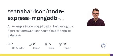 GitHub Seanaharrison Node Express Mongodb Example An Example Node Js Application Built Using