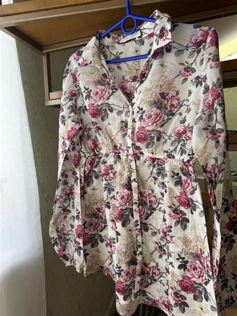 Сорочка з квітками — ціна 200 грн у каталозі Сорочки Купити жіночі речі