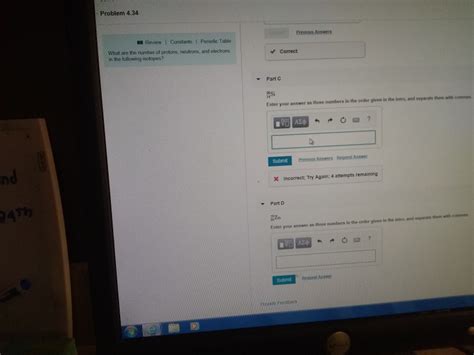 Solved Problem Previous Answers Review Constants Chegg