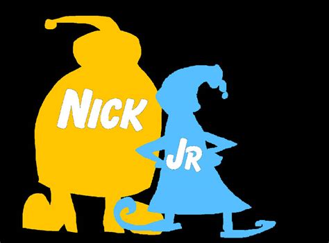 Nick Jr Santa And Elf Logo Fanmade By Mylesmyliejoemoss On Deviantart