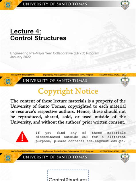 lecture 4 control structures pdf