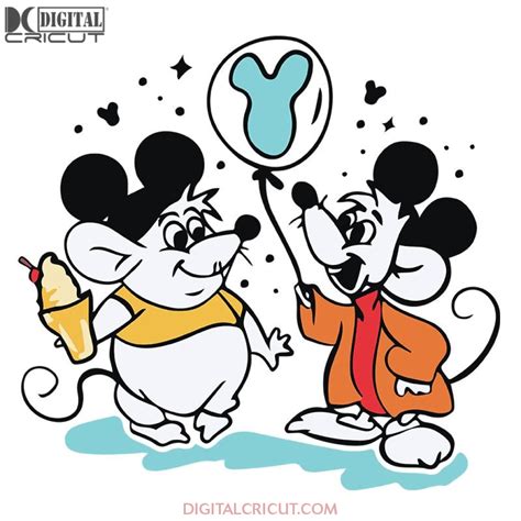 Jaq And Gus Svg Cinderella Jaq And Gus Svg Cricut File Clipart Vac Digitalcricut